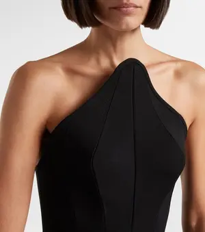 MUGLER Strap Detail Bustier