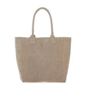 Isabel Marant Étoile Yenky Logo Embroidered Tote Bag
