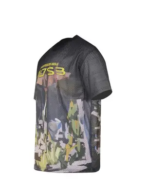 Andersson Bell Perforated Graphic T-shirt
