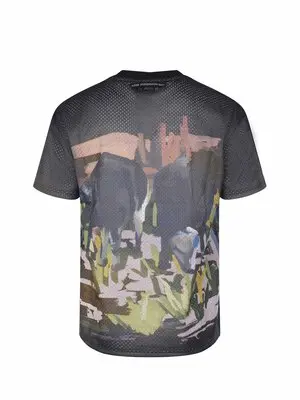 Andersson Bell Perforated Graphic T-shirt