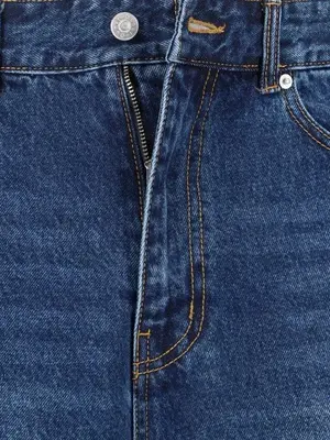 DUNST Logo Patch Wide-leg Jeans