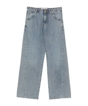 DARKPARK Iris Wide-leg Jeans - Sanfranblue