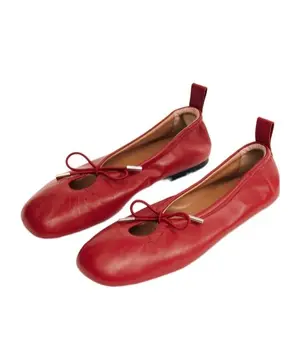 ALOHAS Bow Detail Ballet Flats