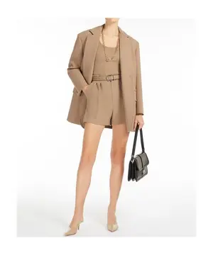 Max Mara Giugno Pleat Detailed Shorts
