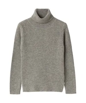 IL GUFO Roll-neck Jumper - Grey