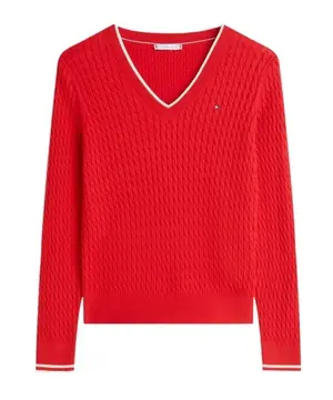 Tommy Hilfiger Long-sleeved Knitwear - Red