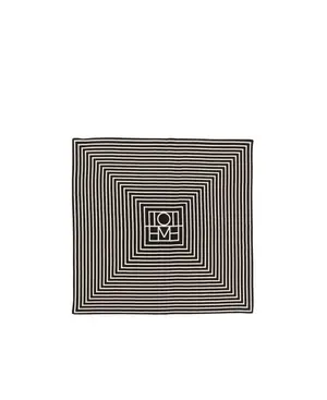 TOTEME Striped Square Scarf