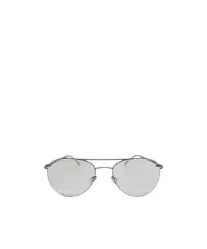 Mykita Niken Aviator Frame Eyeglasses - Shiny Silver