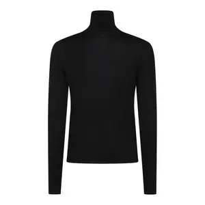 Max Mara Turtleneck Long-sleeved Jumper - Black