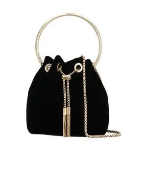 JIMMY CHOO Bon Bon Bucket Bag - Black