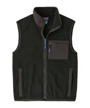 Patagonia Zip-up Fleece Vest - Black