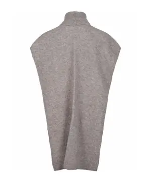 ALYSI Sleeveless High Neck Cape