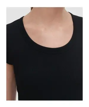 JOSEPH Saba Ribbed Top