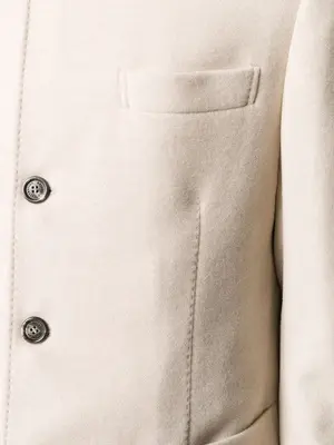 Brunello Cucinelli Long Sleeved Single Breasted Jacket