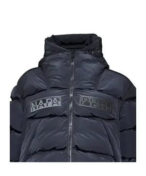 NAPAPIJRI Logo Patch Hooded Padded Jacket