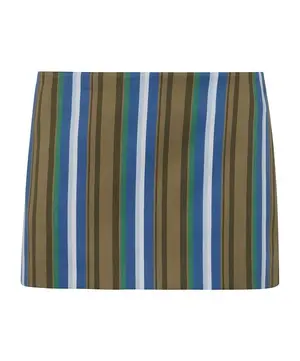 THE FRANKIE SHOP Hera Mini Skirt - Brown