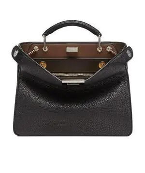 Fendi Leather Bag - Black