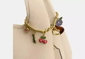 COACH Motif Chain Bag Charm