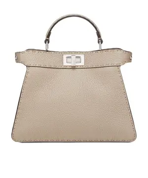 Fendi Selleria Bag With Turn Lock Closure