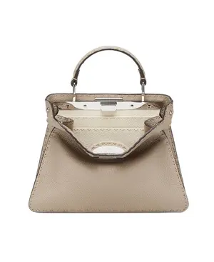 Fendi Selleria Bag With Turn Lock Closure