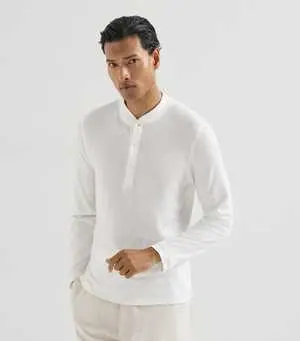 Brunello Cucinelli Linen-cotton Long-sleeve T-shirt