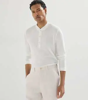 Brunello Cucinelli Linen-cotton Long-sleeve T-shirt