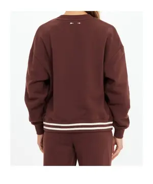 The Upside Toluca Striped Hem Sweatshirt