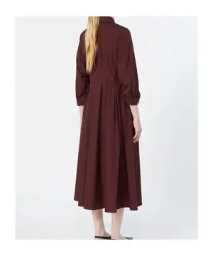 Max Mara Cotton Poplin Shirt Dress