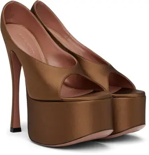 Amina Muaddi Anok Plateau High-heeled Sandals