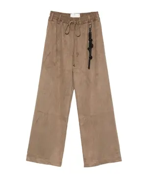 SONG FOR THE MUTE Casual Pants With Belt Loops - Brown
