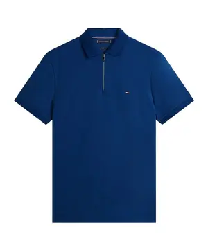 Tommy Hilfiger Short-sleeved Polo Shirt - Blue