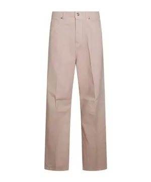 NINE:INTHE:MORNING Logo Patch Straight-leg Jeans