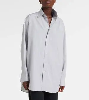 Phoebe Philo Striped Cotton Poplin Shirt