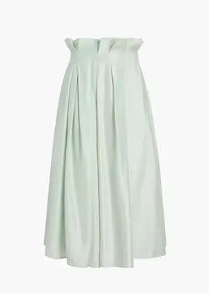 Khaite Astrid Skirt - Ice Green