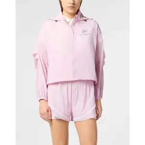 PLEIN SPORT Windbreaker Jacket - Rose/pink