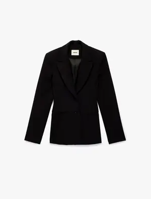 Koton Zdnu 81041892 Classic Tailored Long Sleeve Blazer