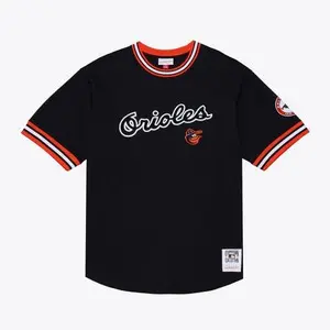 Mitchell & Ness Baltimore Orioles Wild Pitch Ringer T-shirt - Black