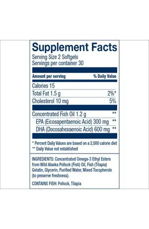 WILEY'S FINEST Prenatal Dha Omega-3 60 Softgels For Pregnancy And Nursing Support