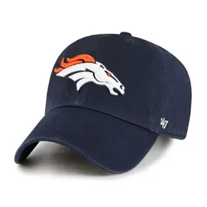 '47 47 Denver Broncos Clean Up Cap - Navy
