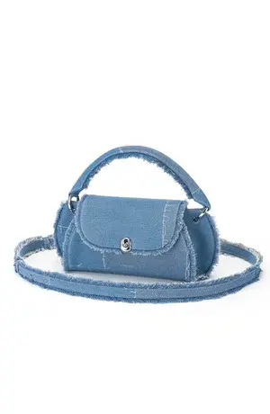 NOIRGAZE Scallop Bag With Raw-edge Detailing
