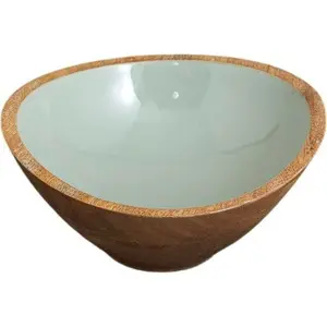 BE HOME Madras Bowl - Sage