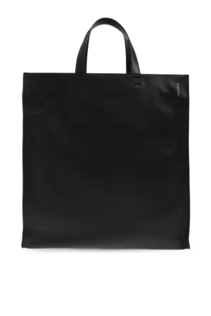 JIL SANDER Light" Shopper Bag In Leather - Black