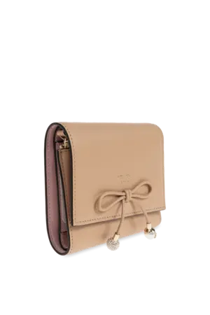 JIMMY CHOO Leather Wallet With Logo