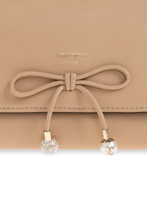 JIMMY CHOO Leather Wallet With Logo
