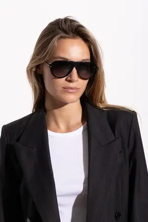 TOM FORD Marcus Aviator Sunglasses - Black
