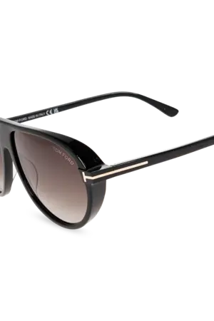 TOM FORD Marcus Aviator Sunglasses - Black