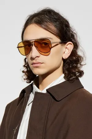 TOM FORD Aviator Sunglasses - Brown