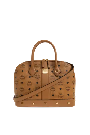 Mcm Pina Medium Bag - Brown