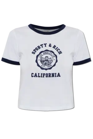 Sporty & Rich Cropped T-shirts For Women