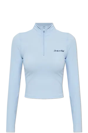 SPORTY & RICH Top From The "beverly Hills Tennis" Collection - Blue